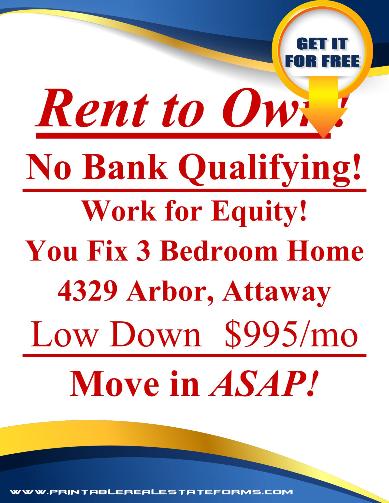 Sample Printable Sample Yard Sign Forms Template 2024